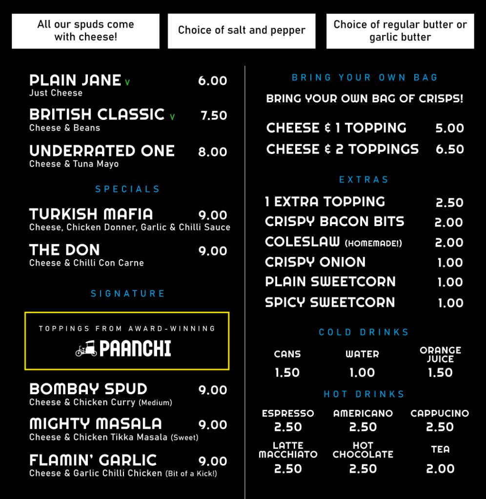 Spud Fusion – Classic and Gourmet Jacket Potatoes in Portsmouth